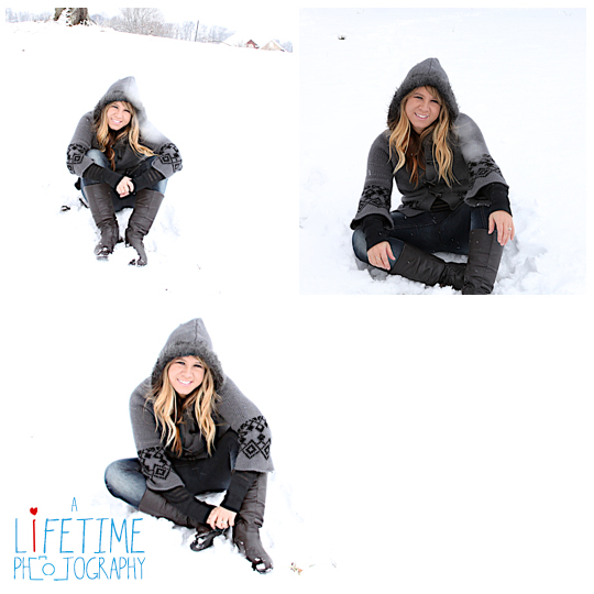 How to Take Self Portraits in the Snow | A Lifetime Photography